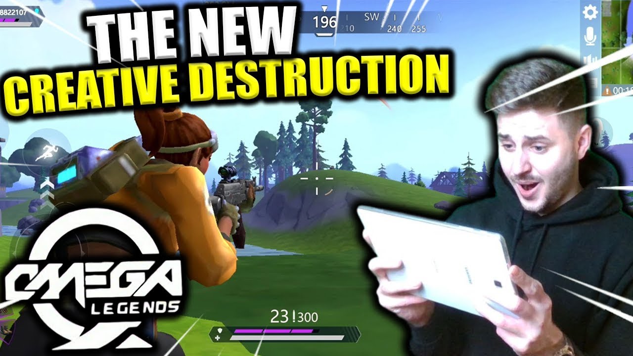 *FIRST LOOK* Omega Legends Battle Royale!!! (Fortnite+Apex) - YouTube