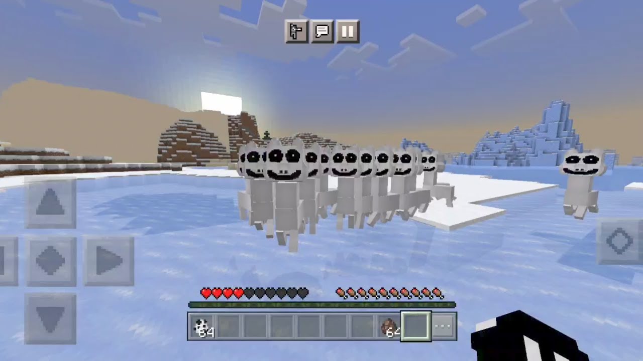 Smile Cat Addon in Minecraft PE - YouTube