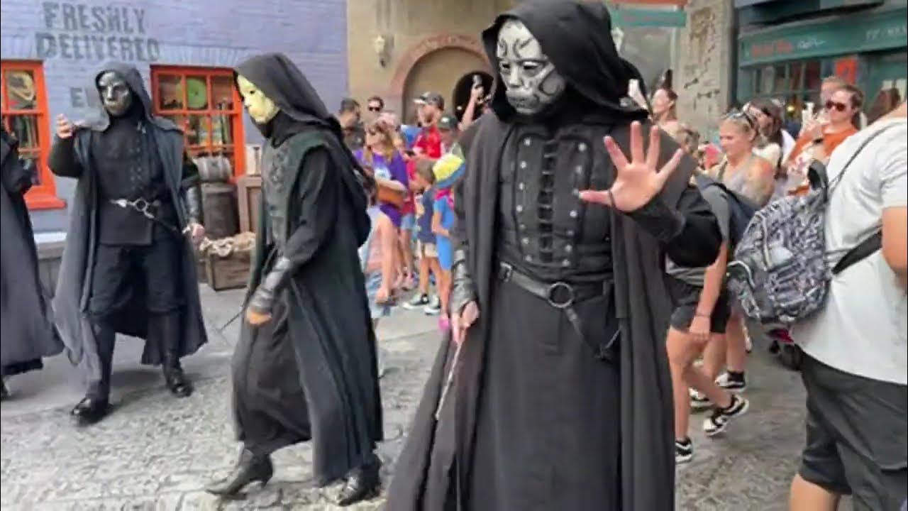 Universal Studios Orlando Diagon Alley Death Eaters HHN 33 Halloween ...