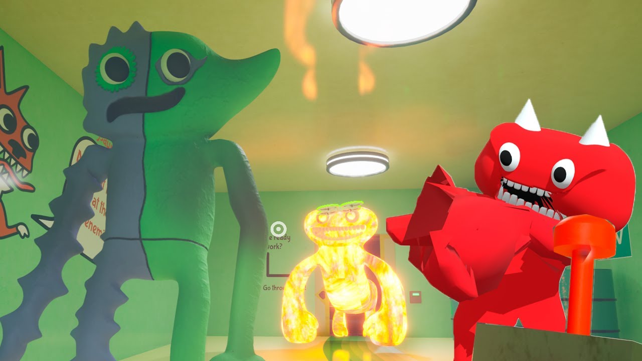 New characters from Chapter 5 Scared Bittergiggle?(Garten of Banban 5 ...