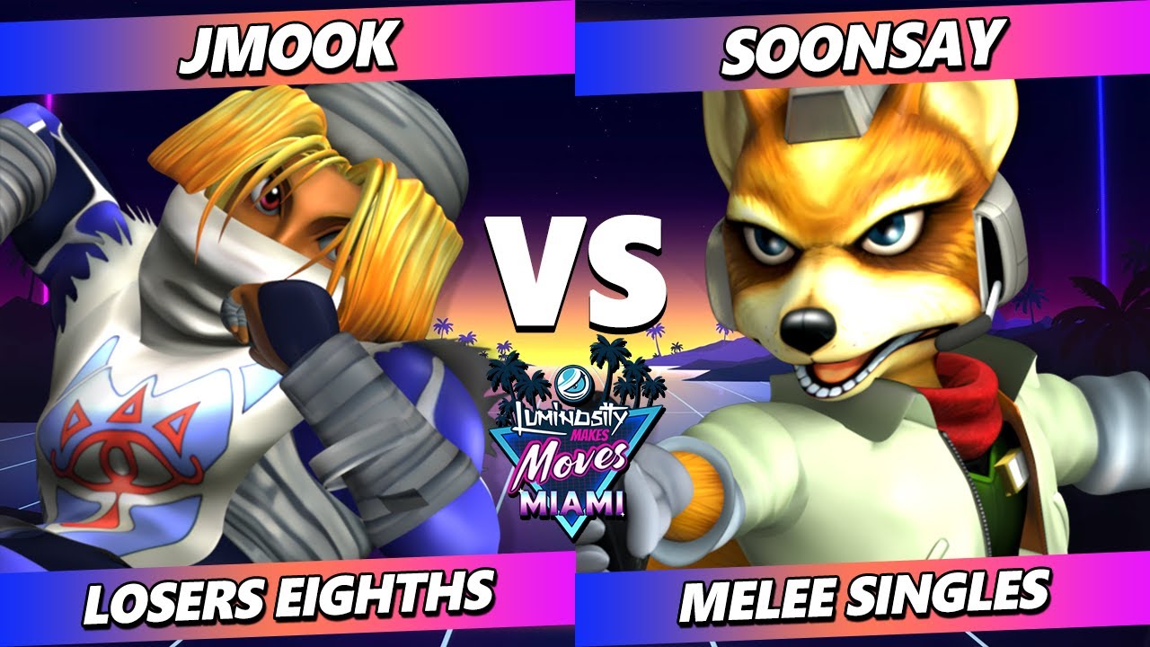 LMM Miami 2024 TOP 8 - Jmook (Sheik) Vs. Soonsay (Fox) Smash Melee ...