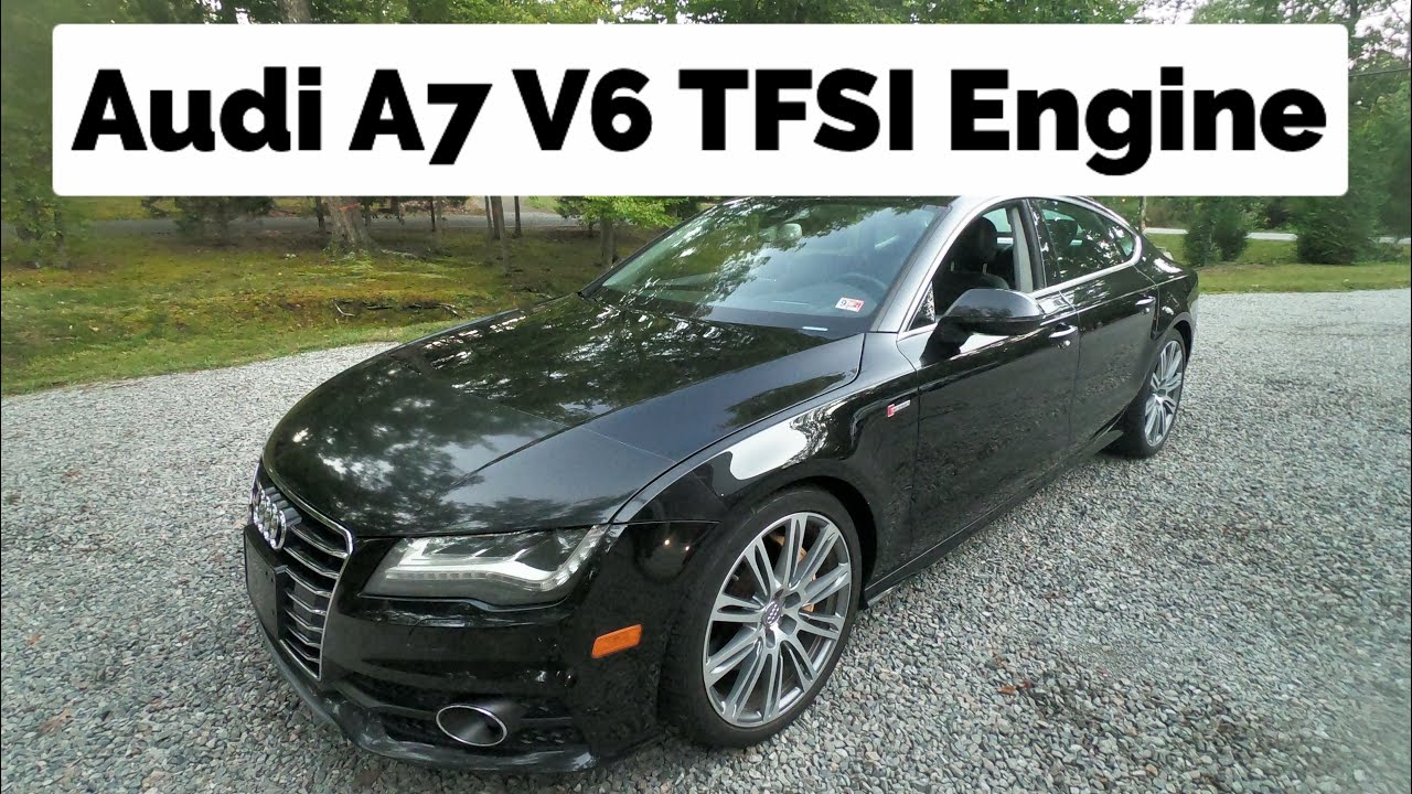 2012 Audi A7 3.0 TFSI Quattro V6 Supercharged Engine Review - YouTube