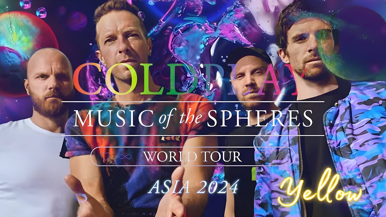 Yellow | Coldplay | Music of the Spheres | World Tour | Manila - YouTube
