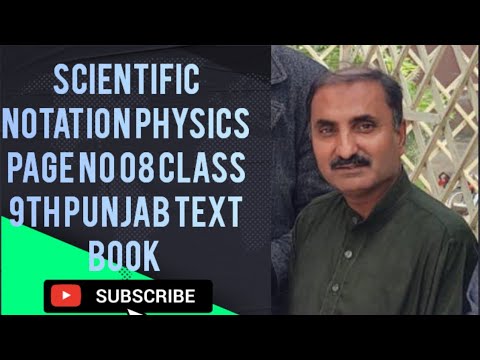 Scientific Notation| Physics| Class 9Th| Punjab Text Book - YouTube