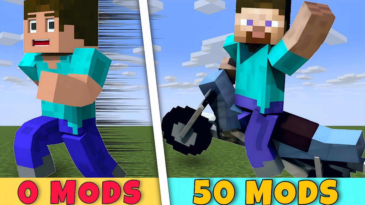Installing "50 MODS" in Minecraft #2 - YouTube