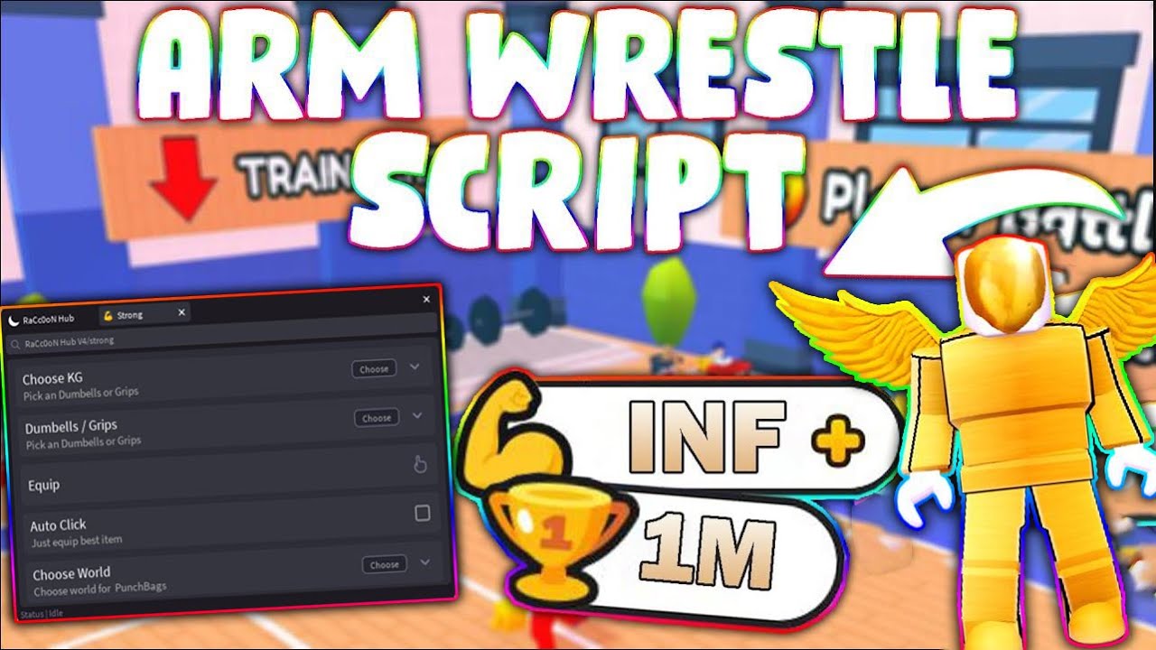 *UPDATED* Arm Wrestle Simulator Script (PASTEBIN 2023) (WINS AUTOFARM ...