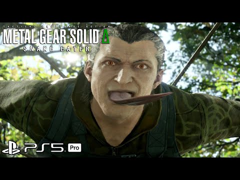 MGS DELTA Δ: The Fear Boss Fight [EXTREME Difficulty] Non Lethal | Metal Gear Solid 3 Remake