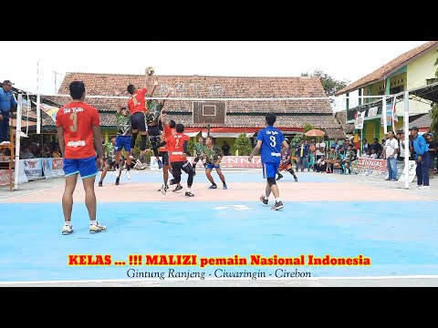 KELAS ...!!! MALIZI pemain voli Nasional Indonesia