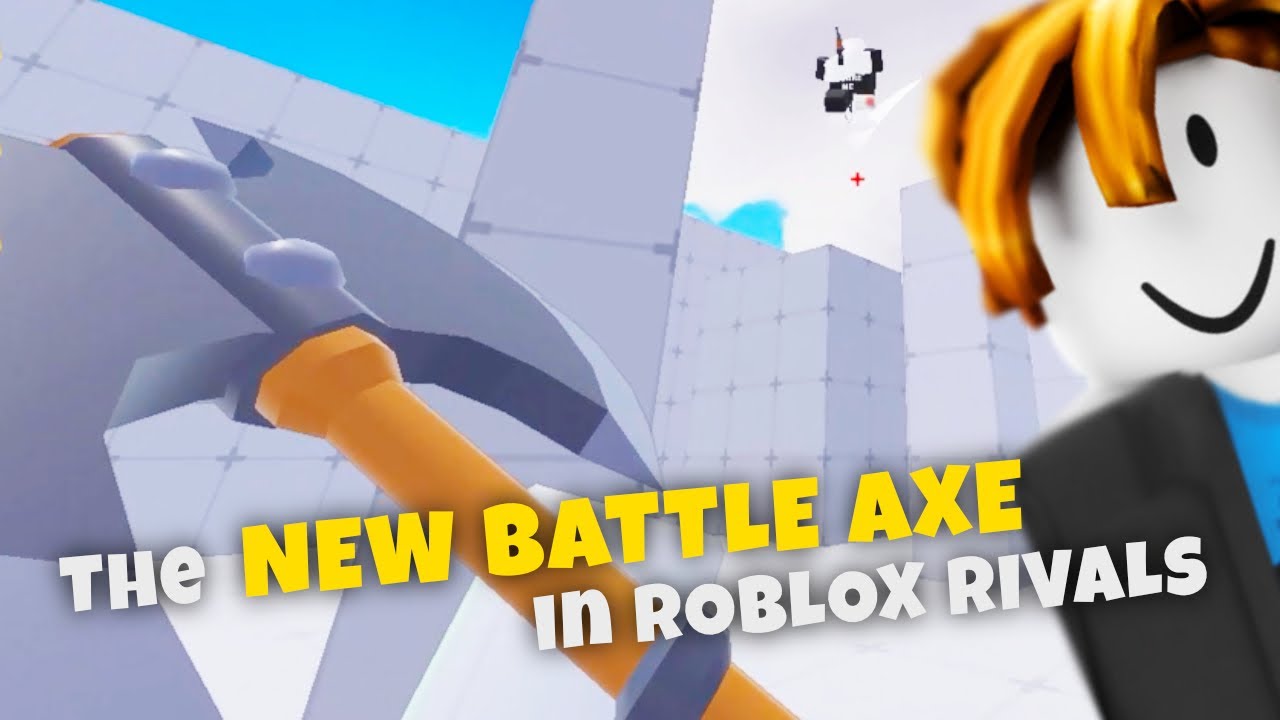 How good is the *NEW BATTLE AXE* in ROBLOX RIVALS ? - YouTube
