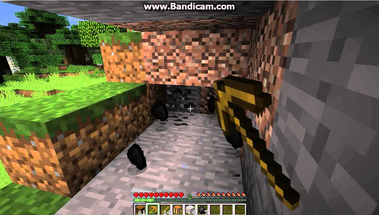 Minecraft - Exploring the cave system - YouTube