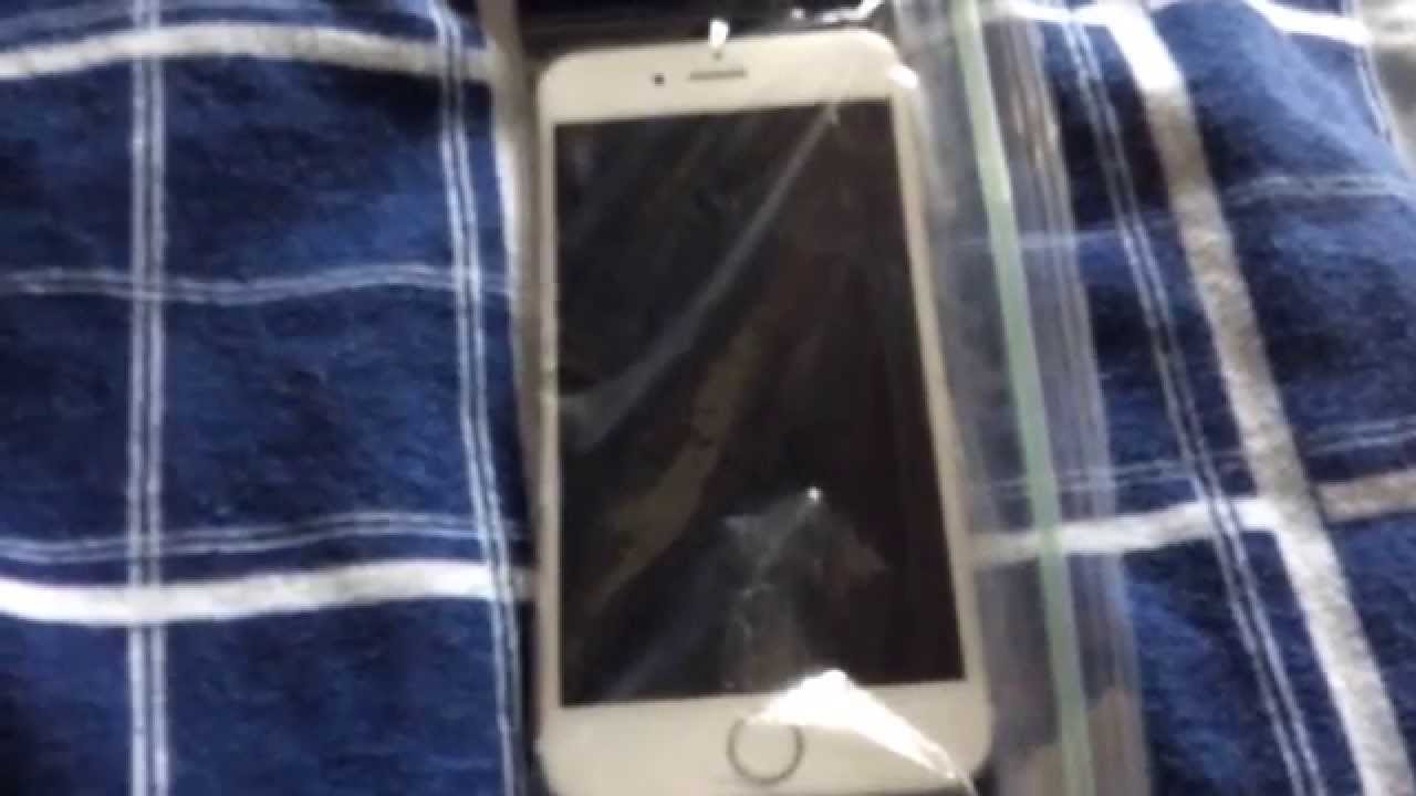I spilt water on my iPhone 6. :( - YouTube