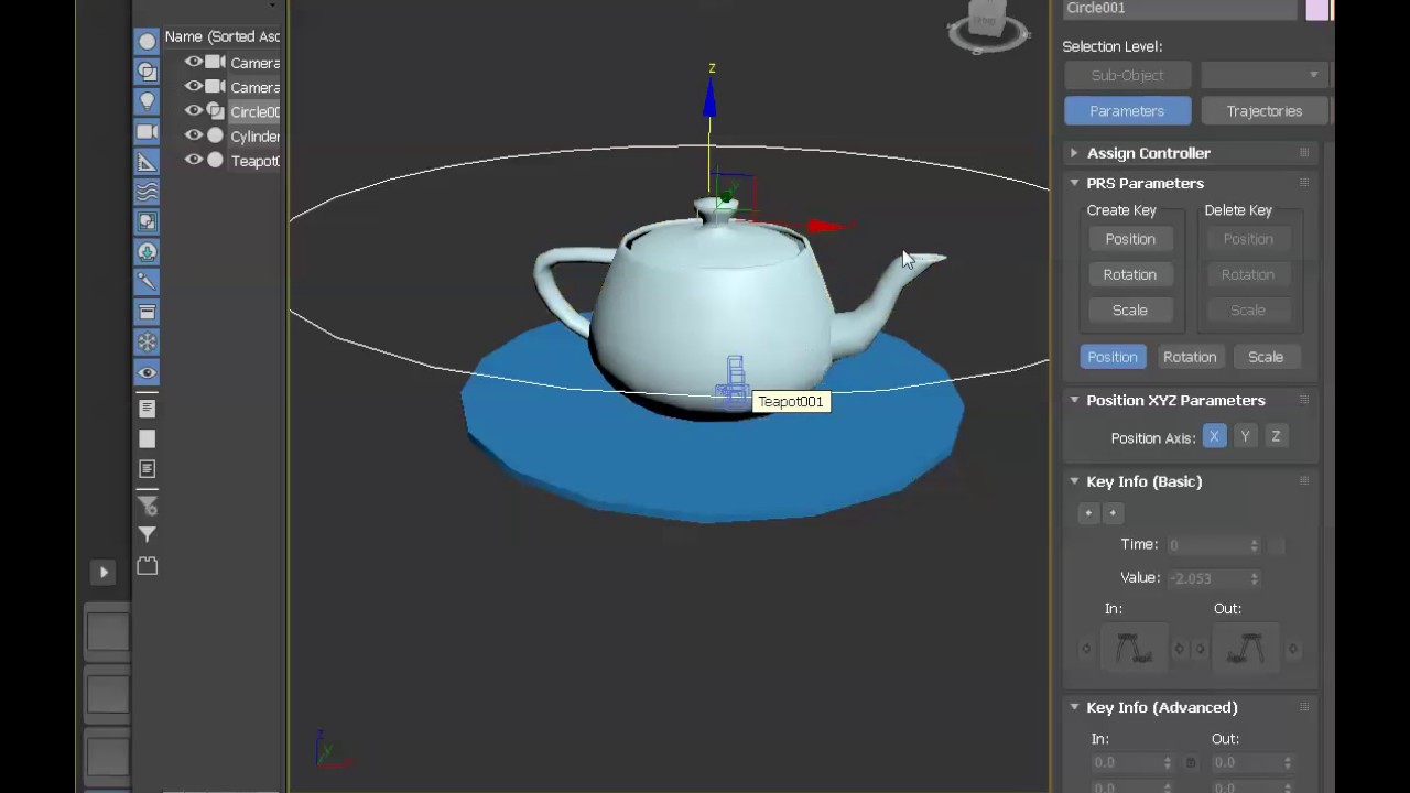 3ds Max Turntable Render - YouTube
