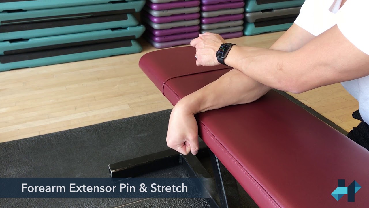 Forearm Extensor Pin & Stretch - YouTube