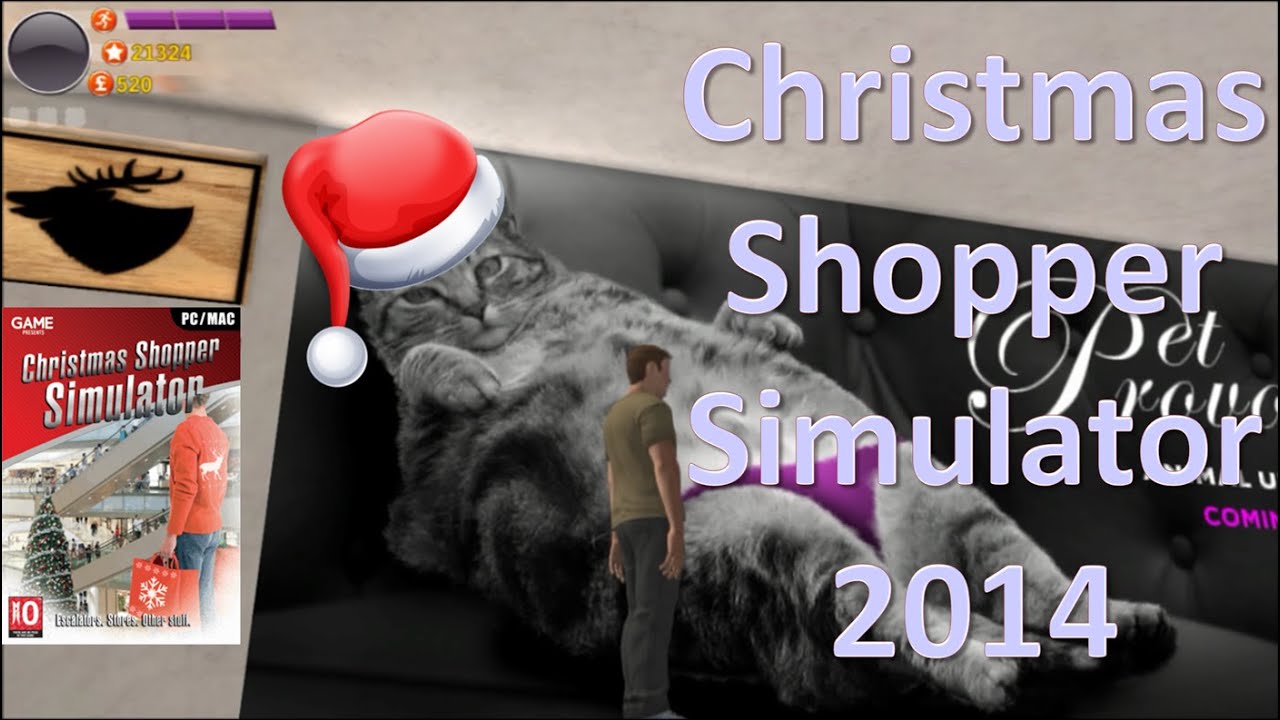 Christmas Shopping Simulator 2014: crazy game by Game! - YouTube