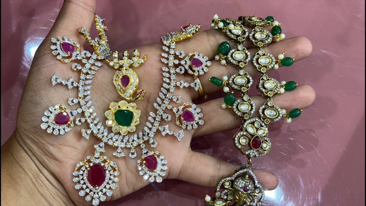 Diamond replica, making item and pendants collection | ph no ...