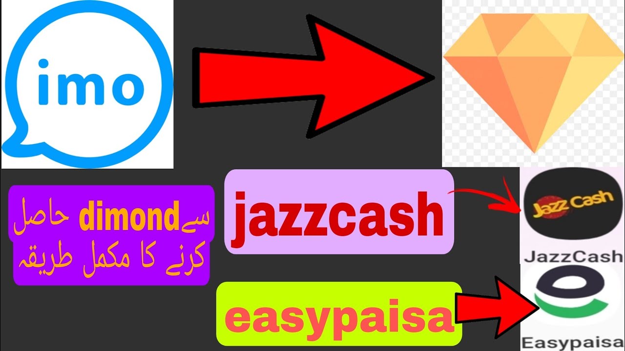 how to imo diamond recharge with jazzcash and easypaisa|| how to ...