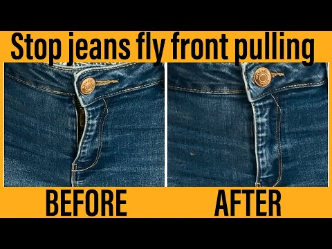 How To Replace Denim Fly Buttons