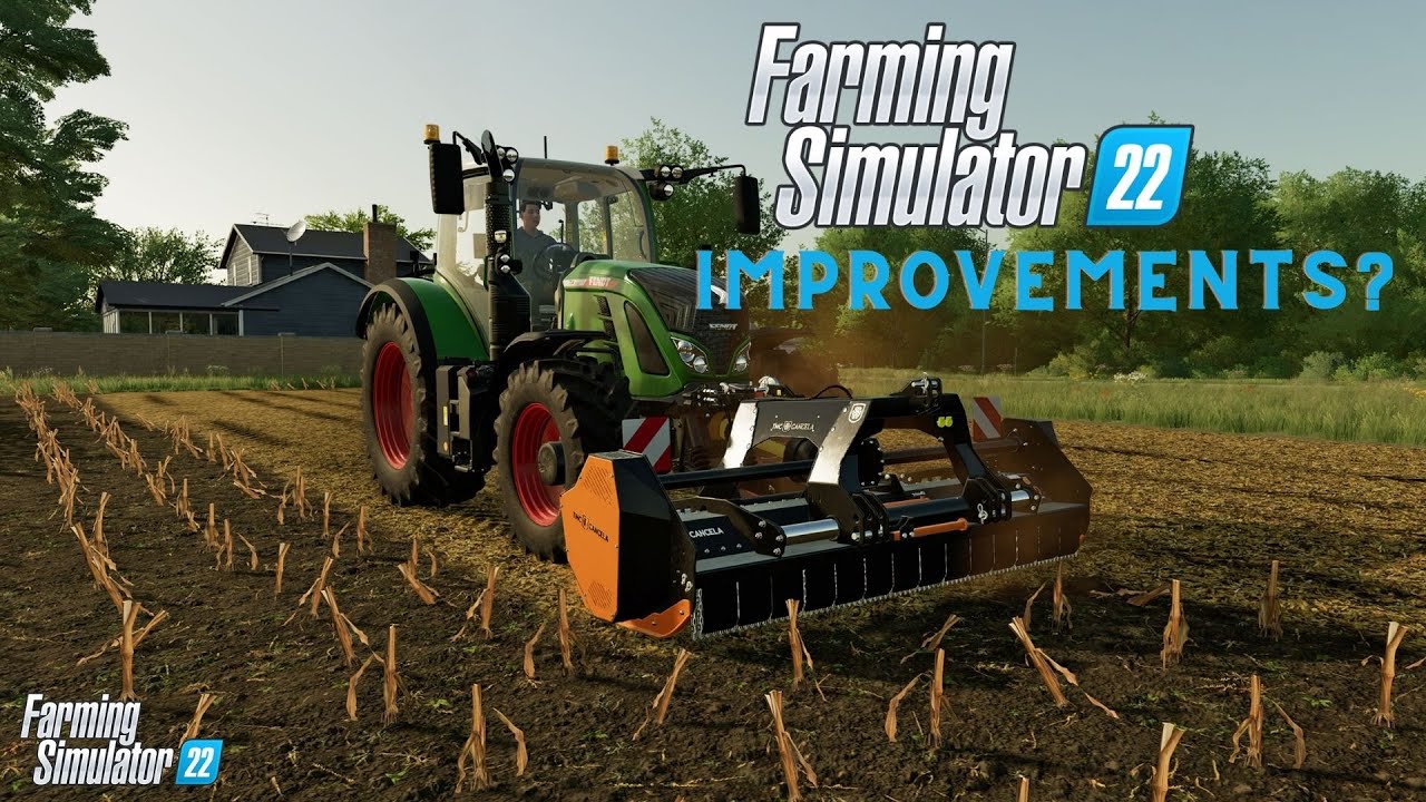 FS22 GAME IMPROVEMENTS! (GRAPHICS, CROPS, & SEASONS) | FARMING ...