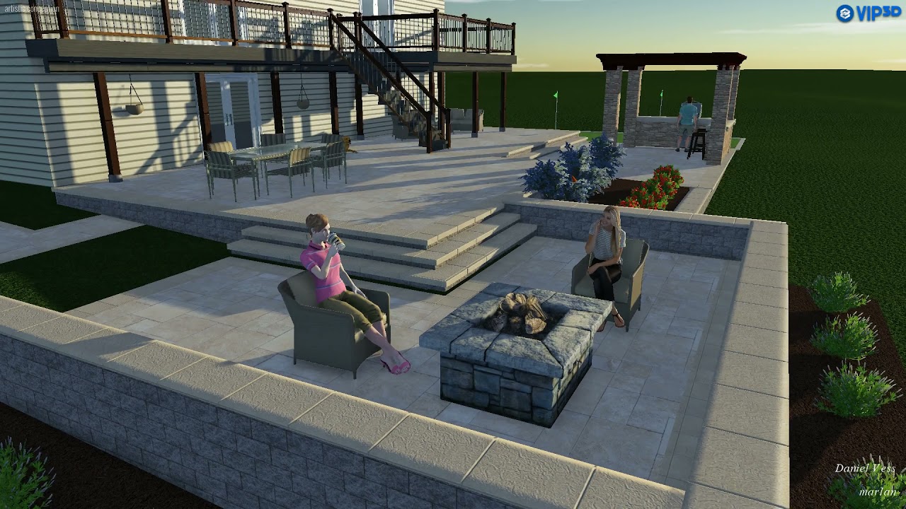 Vip3D - 3D Swimming Pool Design Software - YouTube