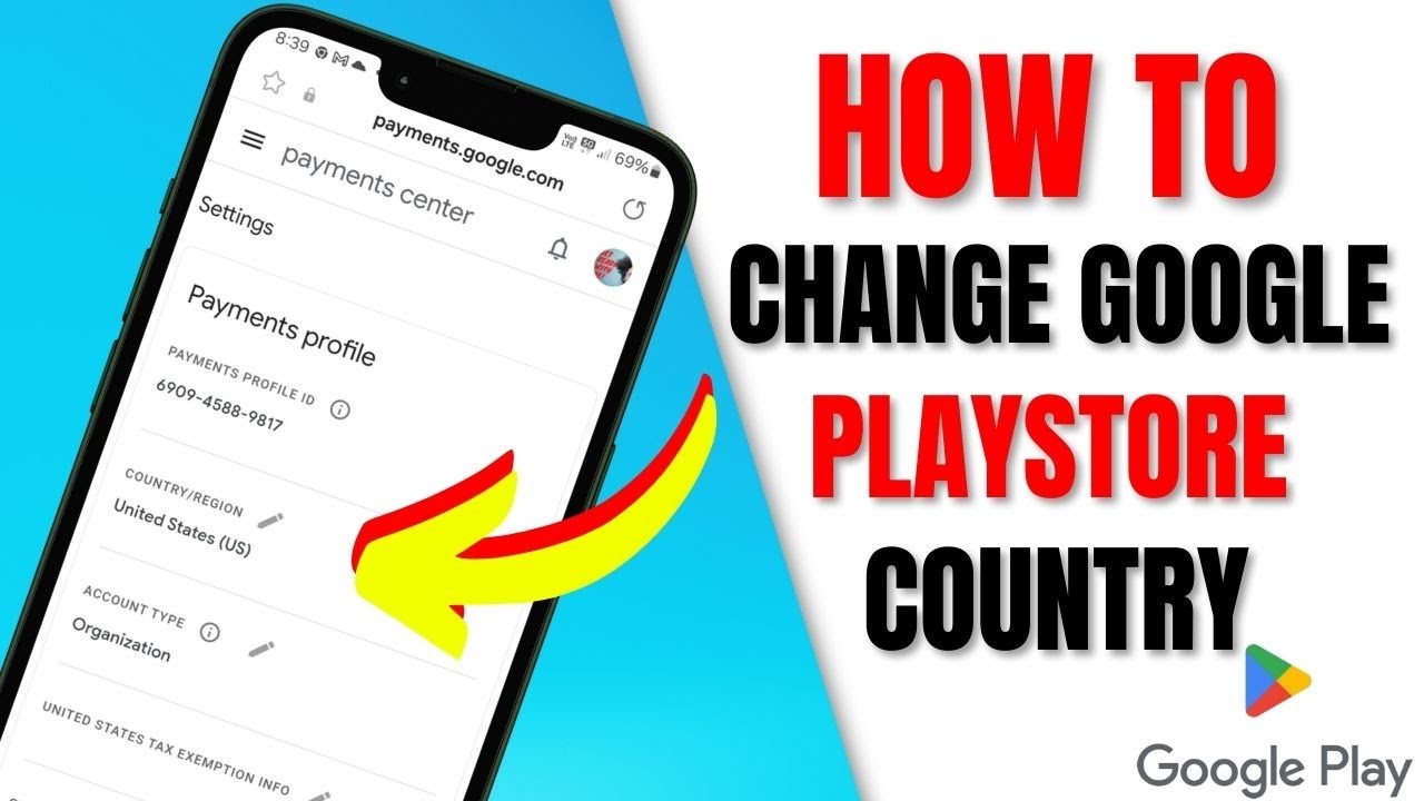 How to Change Google Play Store Country - YouTube