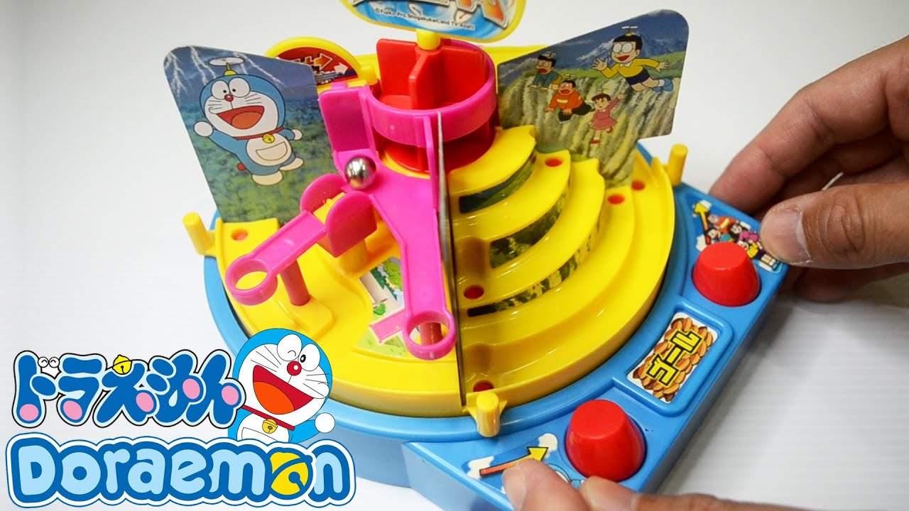 Marble Maze ドラえもん Doraemon Vintage Toy... NO BATTERY REQUIRED ! - YouTube