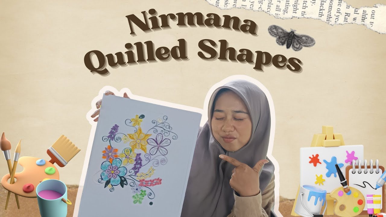 NIRMANA QUILLED SHAPES - YouTube