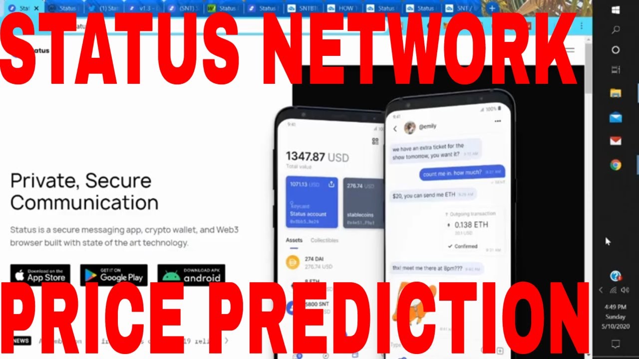 Status Coin Price Prediction Status Network Token Coin Rising Status ...
