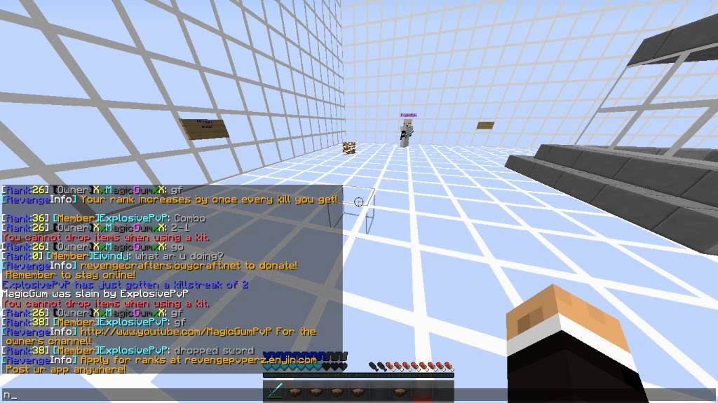 Minecraft RevengeKits: First to 5 with MagicGum - YouTube