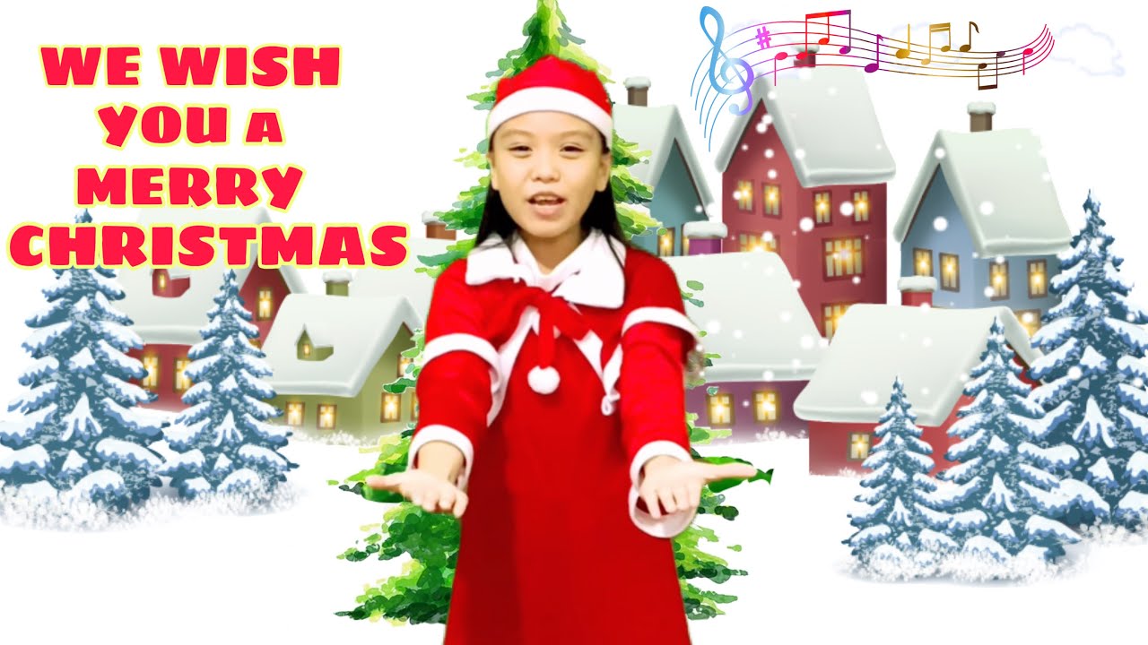 We Wish You A Merry Christmas with Actions and Lyrics | Kids Christmas ...