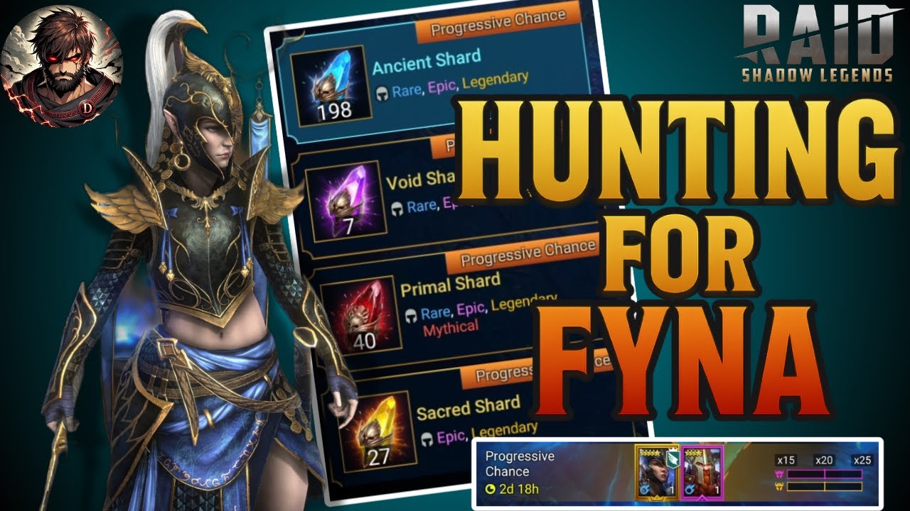 🔥 SHARD OPENING 🔥 | HUNTING FOR FYNA | RAID: Shadow Legends | SHARD ...