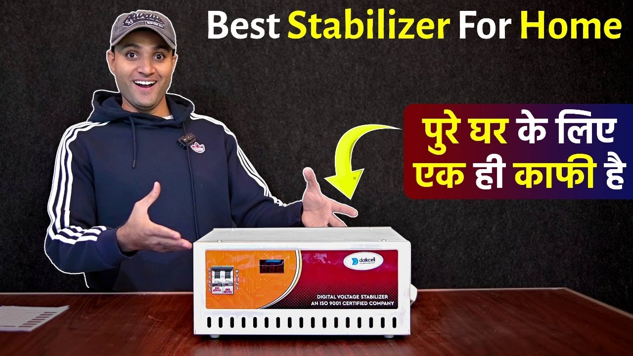 Daikcell Mainline Voltage Stabilizer for Home - 8 KVA Automatic Copper ...