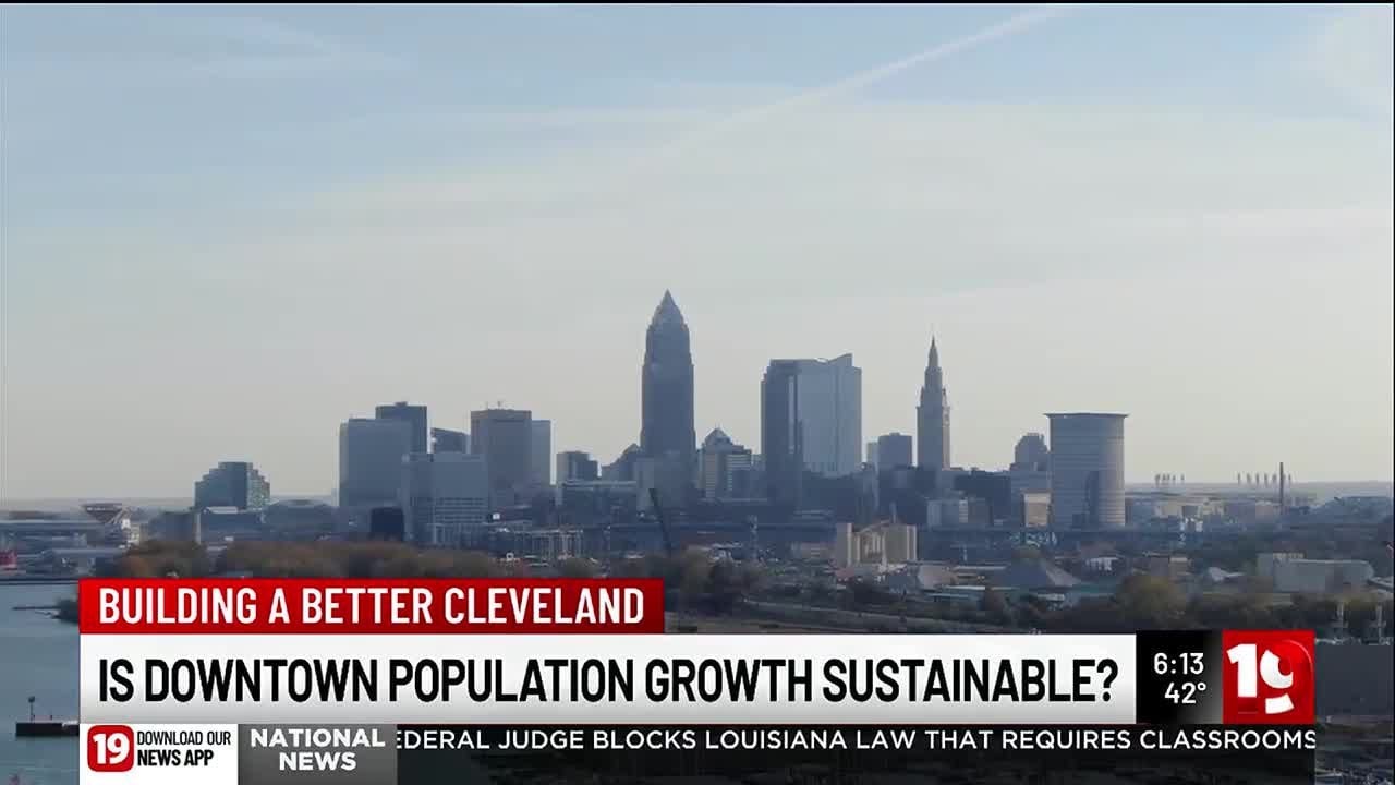 Part 2: Is downtown Cleveland's population growth sustainable? - YouTube