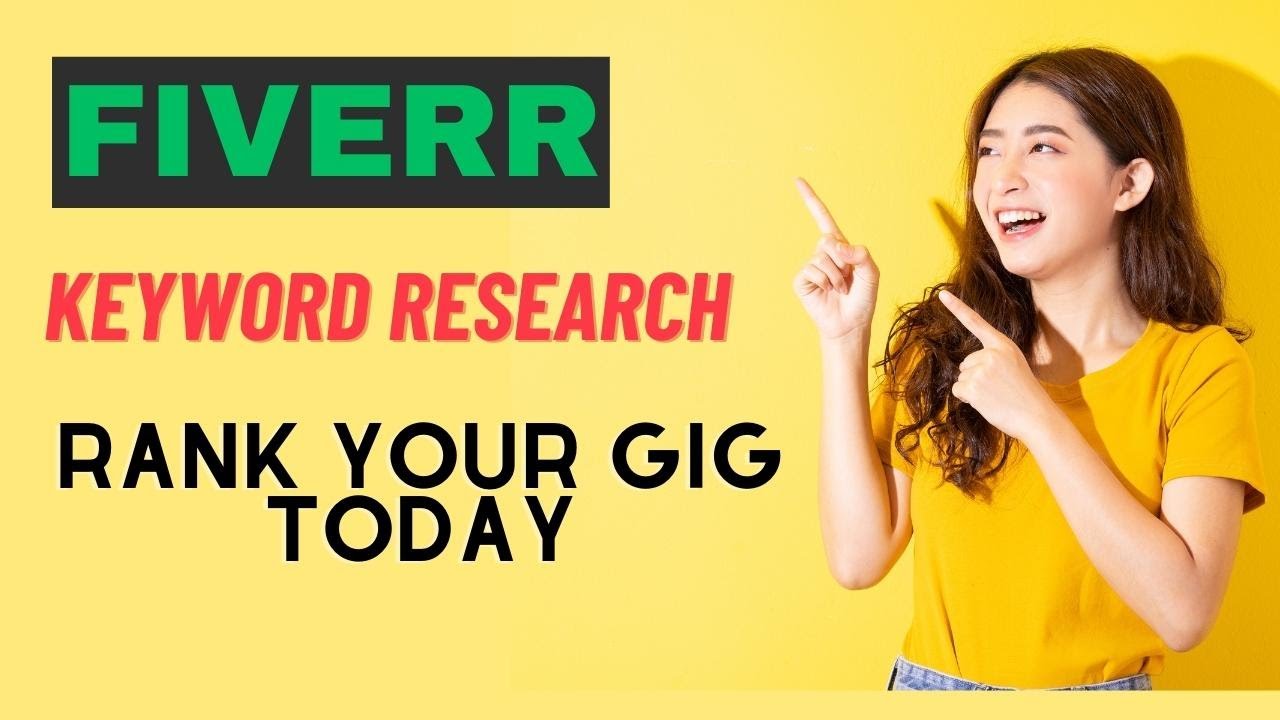 Fiverr keyword research | rank your gig today - YouTube