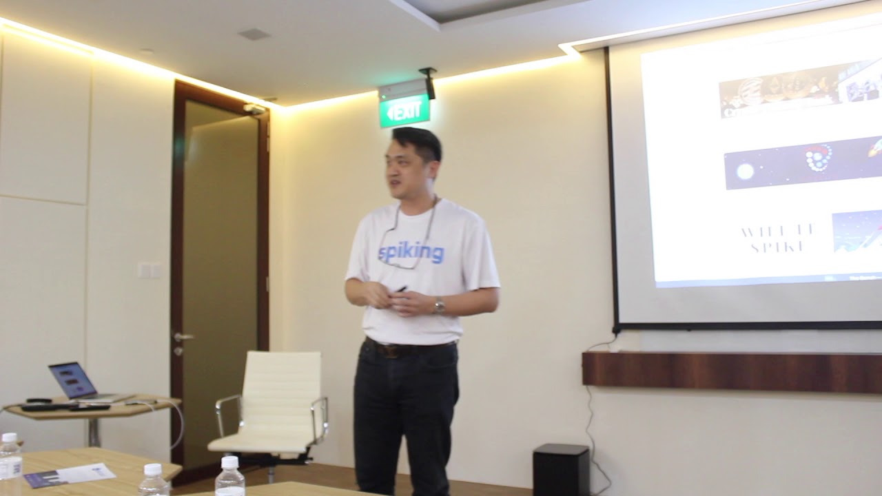 Dr. Clemen Chiang at AirdropBounty Event About & Spiking ICO & Tokens ...