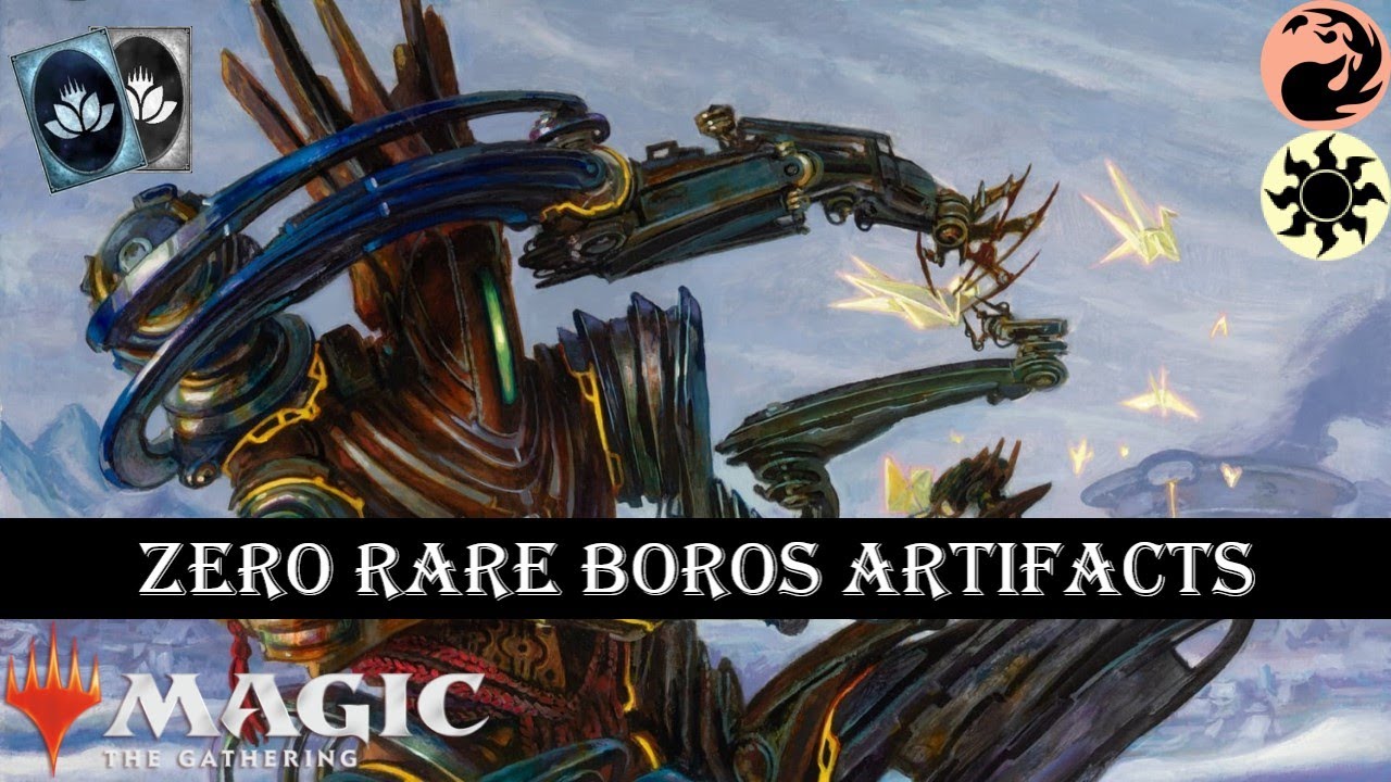 ZERO RARE BOROS ARTIFACTS | Neon Dynasty Standard | MTG Arena Budget ...