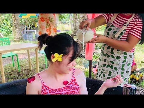 The Hot Kawa Bath at 3A Nature Farm - YouTube