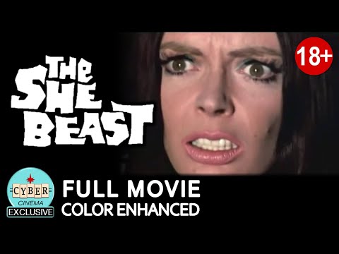 THE SHE BEAST • 1966 • 18+ • Horror • Italian English Dub • Barbara Steele • Full Movie