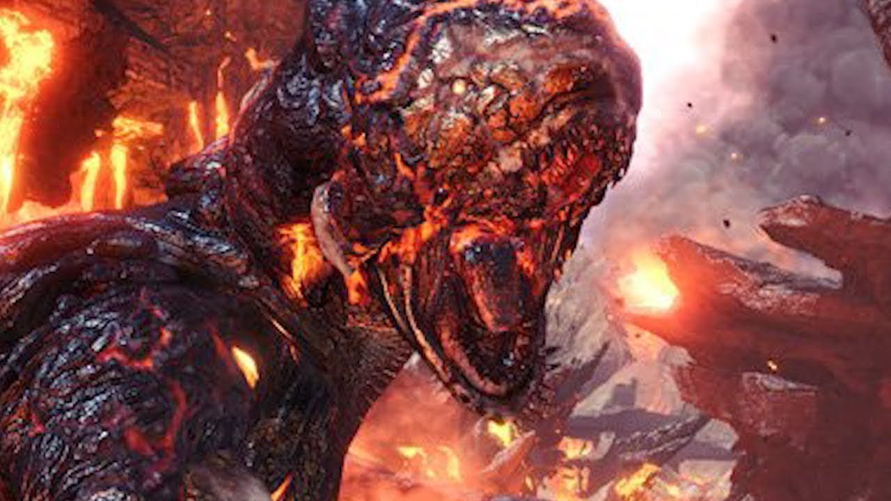 Monster Hunter World - The Name's Lavasioth Event Quest - YouTube