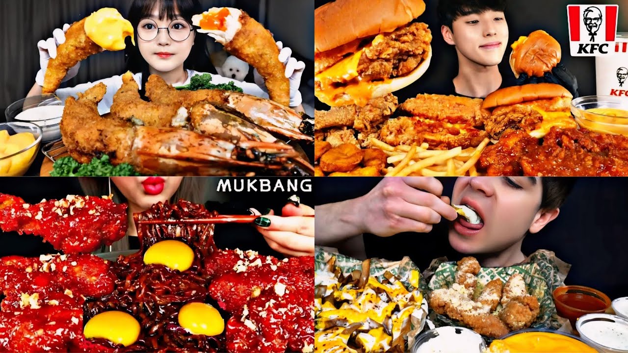 ASMR Ultimate Mukbang Cravings: Prepare to Be Hungry! - YouTube
