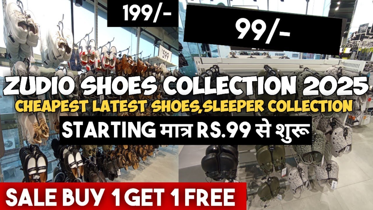 ZUDIO SHOES,SLEEPER COLLECTION IN DELHI 2025 | CHEAPEST LATEST SHOES ...