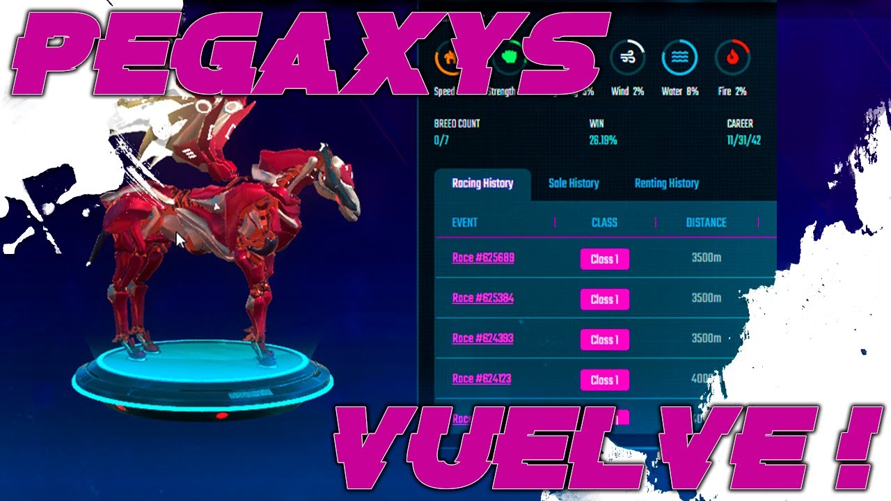 ¡VUELVE PEGAXY! ¿COMO PASAR LOS NFTS AL NUEVO JUEGO? QUEDAN 4 DIAS. WALLET MIRAI. - YouTube