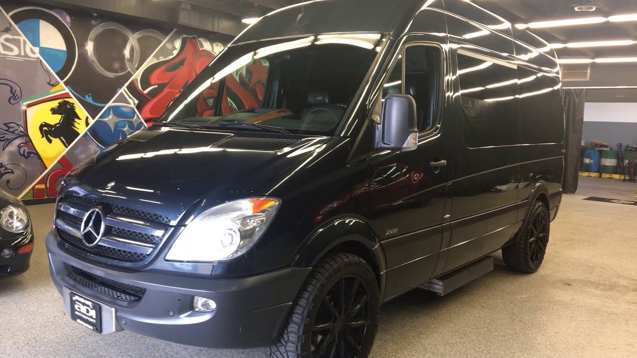 2011 Mercedes sprinter handicap custom - YouTube