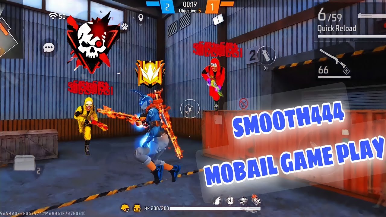 SMOOTH 444 ON MOBILE GAME PLAY @NonstopGaming_ - YouTube
