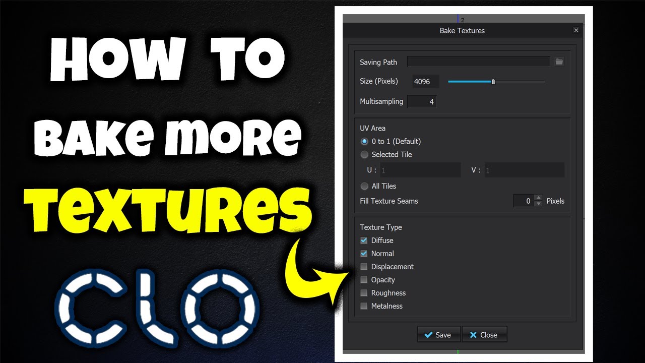 Export More TEXTURE MAPS in Clo3d/ Marvelous Designer - YouTube