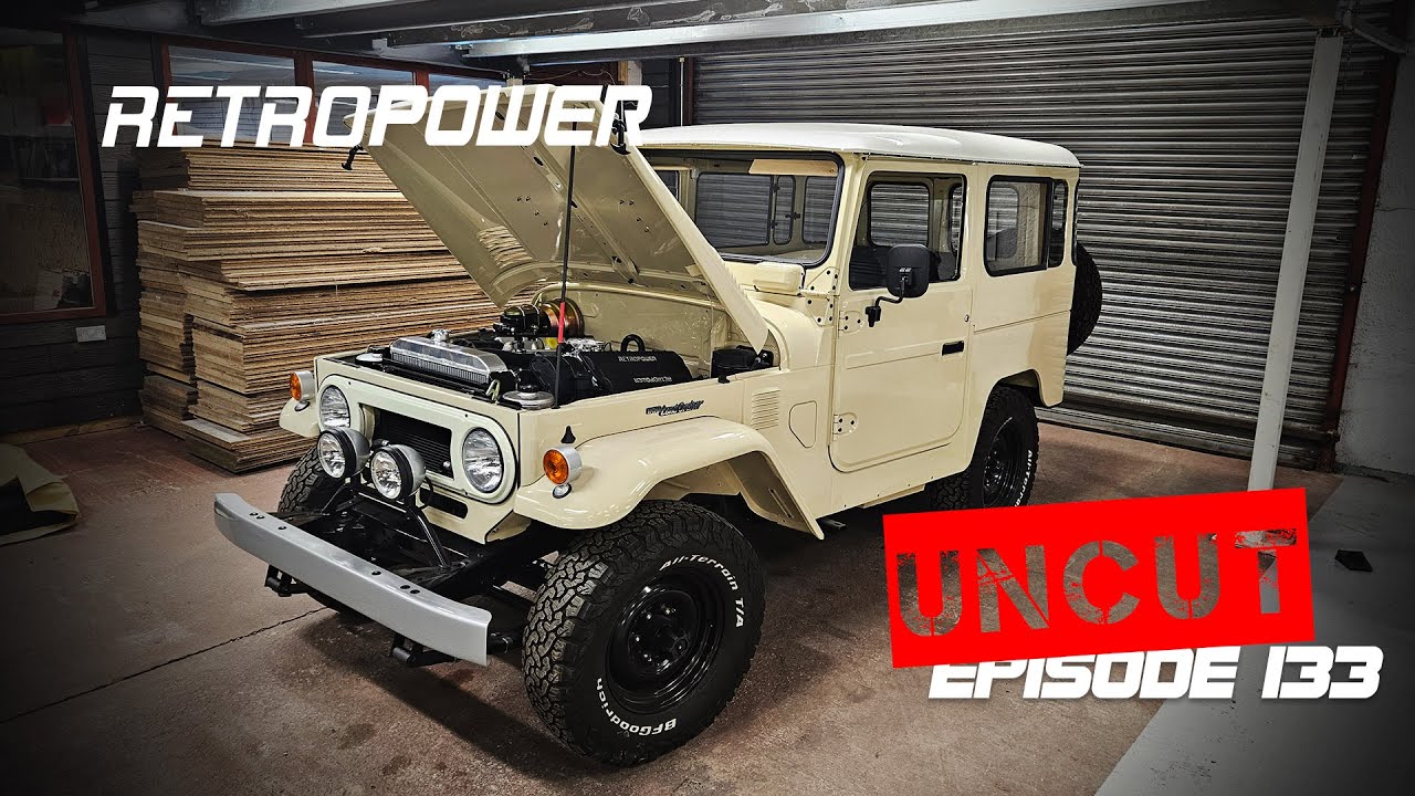 FJ40 Land Cruiser RESTOMOD with 1UZ-FE V8! - YouTube