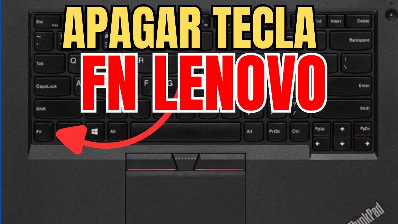 Como apagar la tecla de función FN lenovo / fn lock lenovo - YouTube