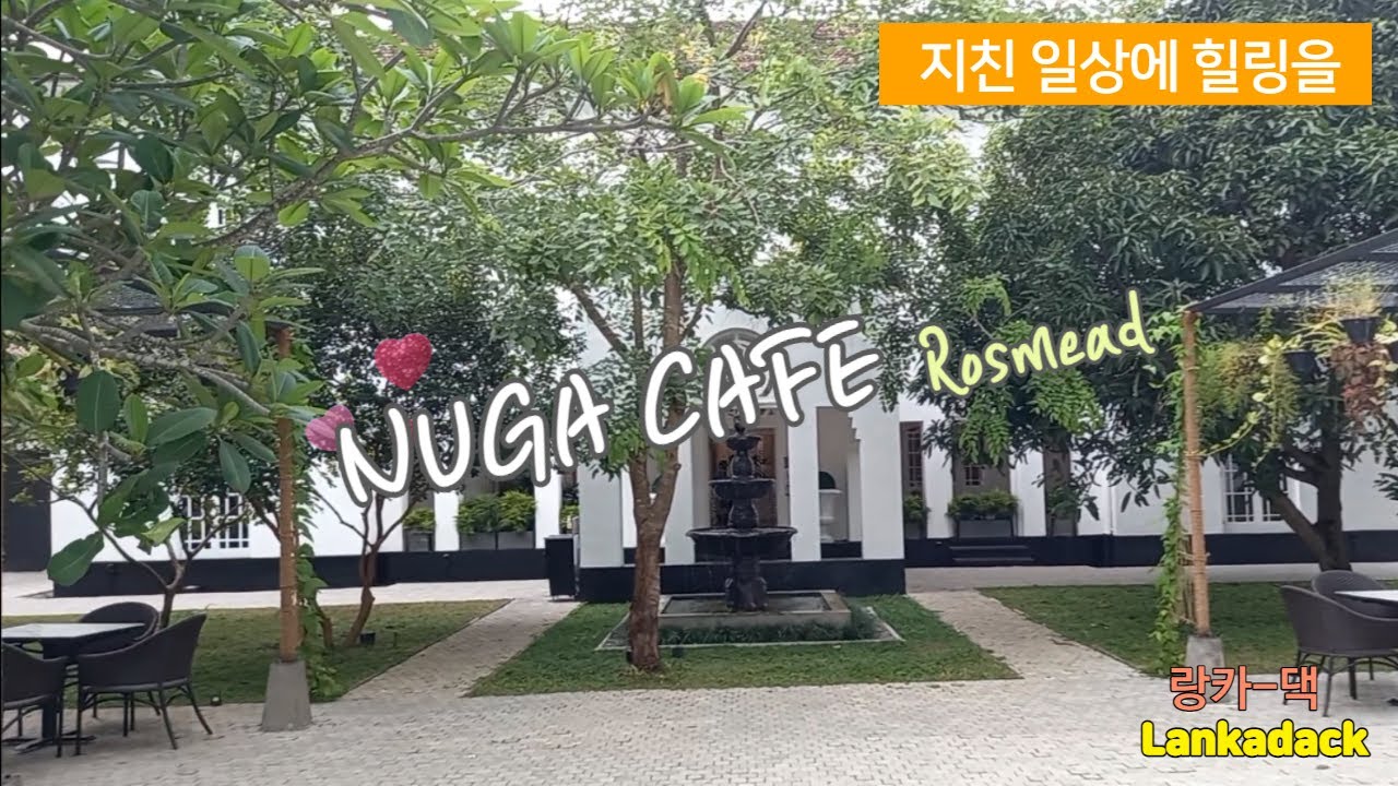 누가 카페(CAFE NUGA, Colombo) 🍮🍨 세련되고, 아늑한 분위기의 카페~ 야외 테라스에서 커피 한 잔의 여유를 ...
