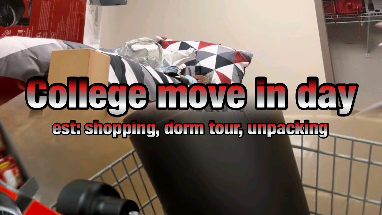 College move in day (PWI EDITION): shopping & dorm tour - YouTube