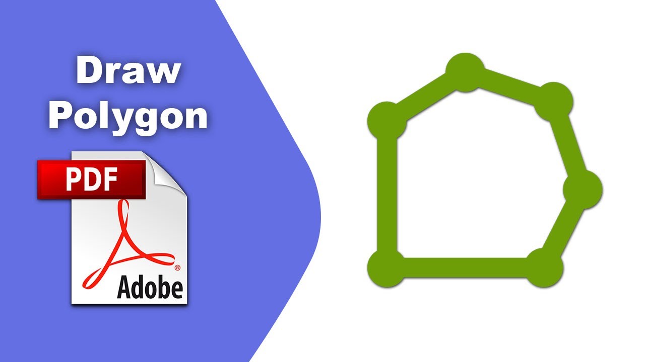 How to draw a polygon in a pdf file in a pdf file (Comment) using Adobe ...