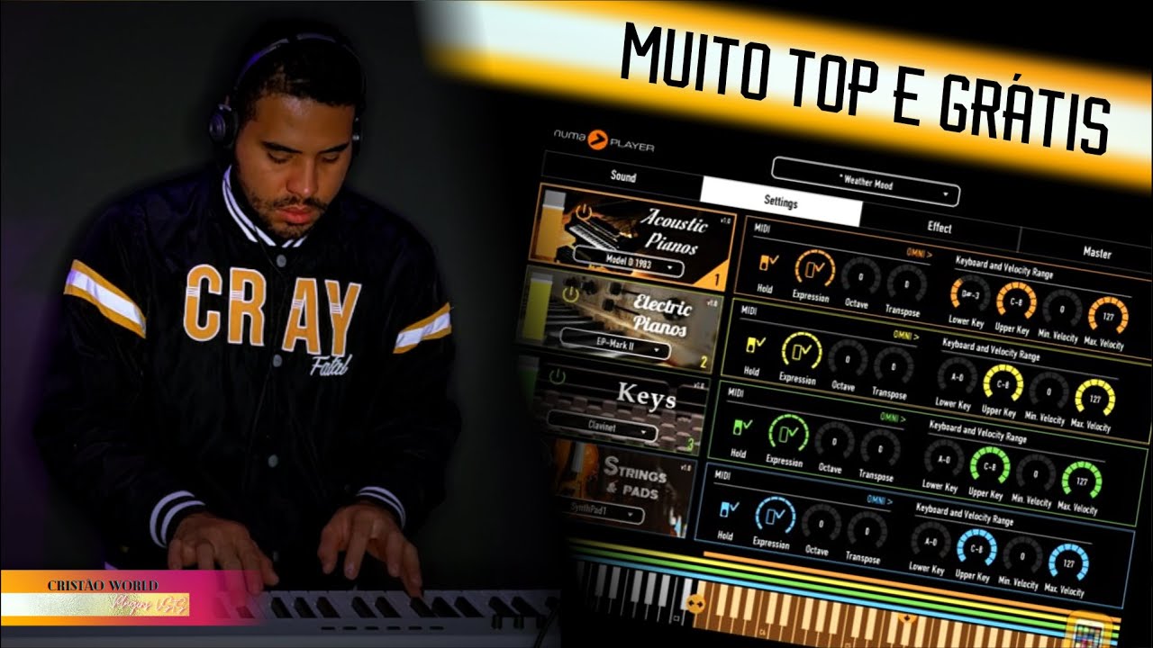 🙌PLUGIN VST NUMA PLAYER - Instrumento virtual totalmente gratuito. # ...